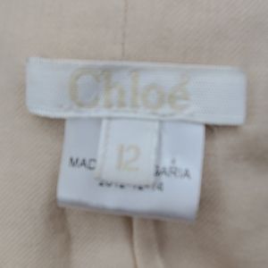 Chloe | Jackets & Coats | Chlo Blue Short Trench Rain Jacket Tan ...